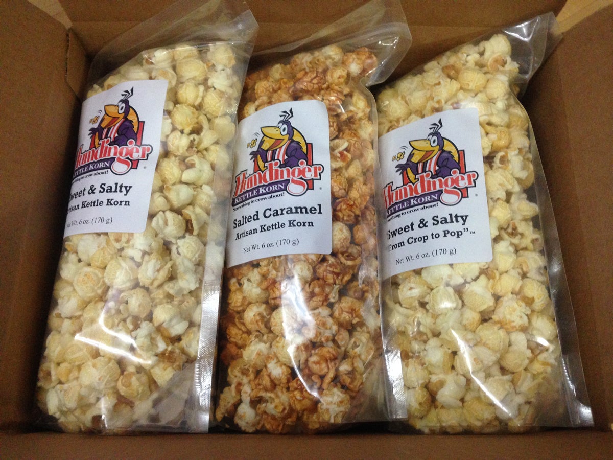 6-pack Plain Brown Box | Humdinger Kettle Korn